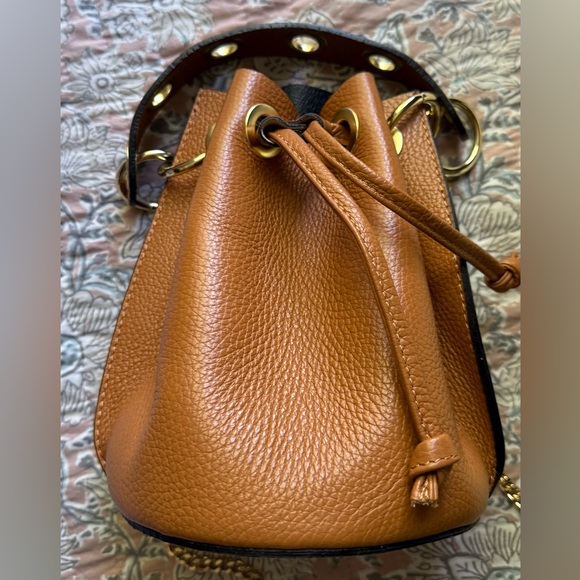 Diva | Bags | Italy Diva Leather Bucket Bag Tan | Poshmark
